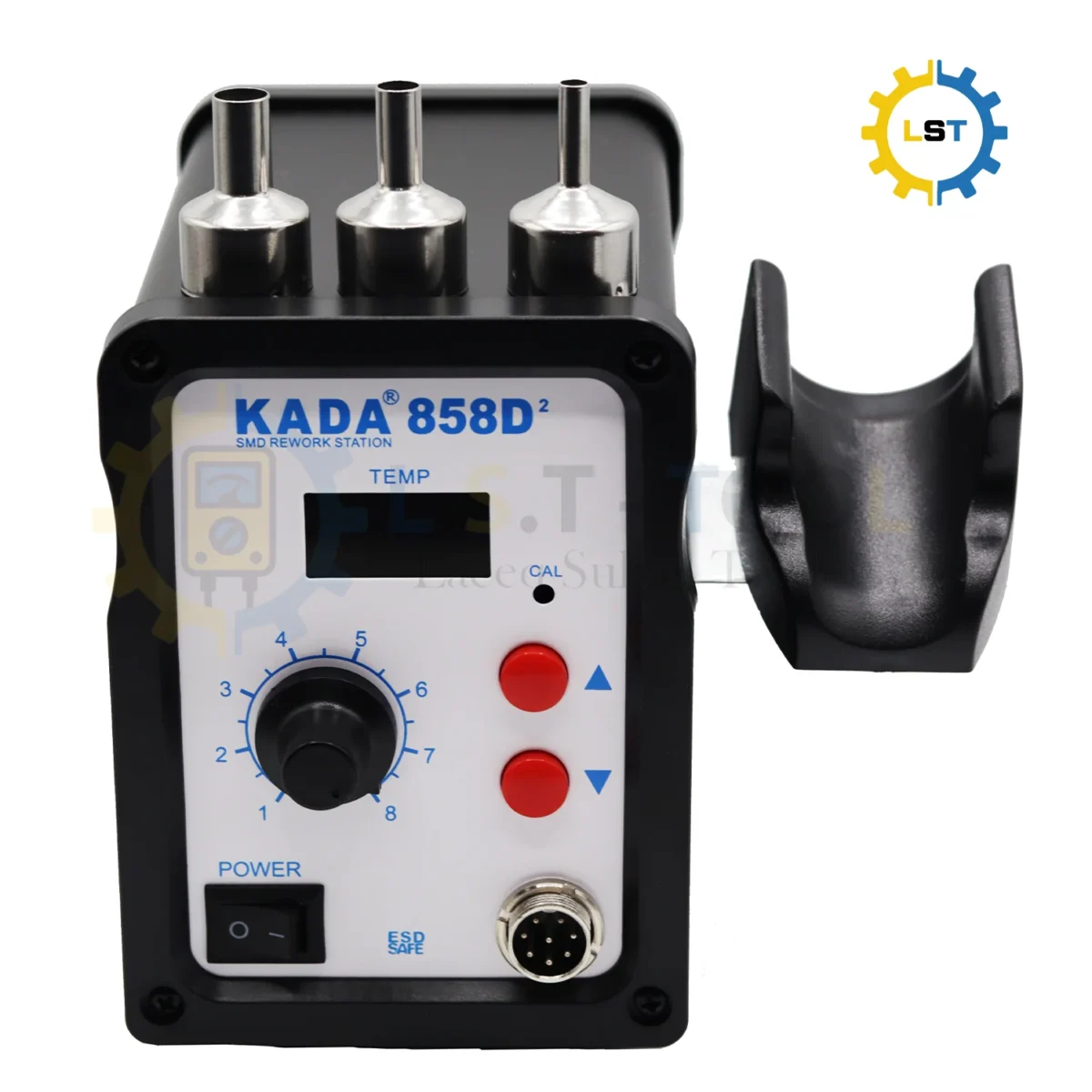 KADA 858D2 Soldering Station Digital ESD Hot Air Blower Heat Gun ...