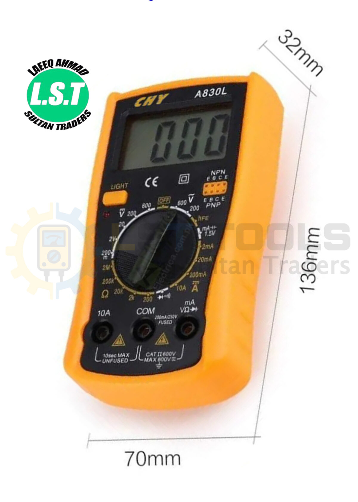CHY A830L DMM Digital LCD Display Multimeter - Buy Soldering Iron ...